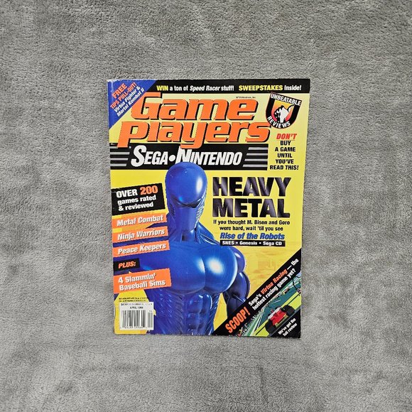 game players | Games | Vintage Game Players Magazine Sega Nintendo ...